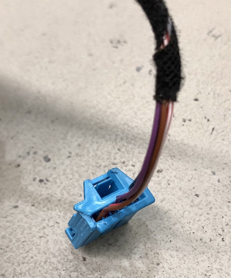 Audi S3 8V HVAC Heater Box Wiring Harness 5Q2971566C VW Golf R Mk7 A3 ...