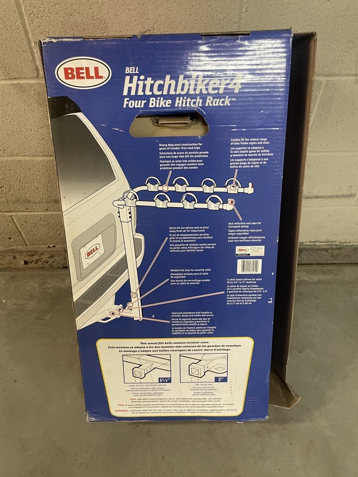Bell Hitchbiker 4 Bike Hitch Rack | eBay