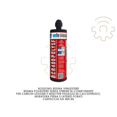 Cartouche Bossong Cheville Chimiste BCR-400 Poly Sf 400 ML Composants ...