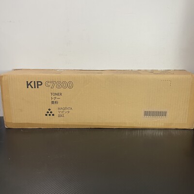 Genuine Kip Z254590021 Magenta Toner for Kip C7800 New | eBay