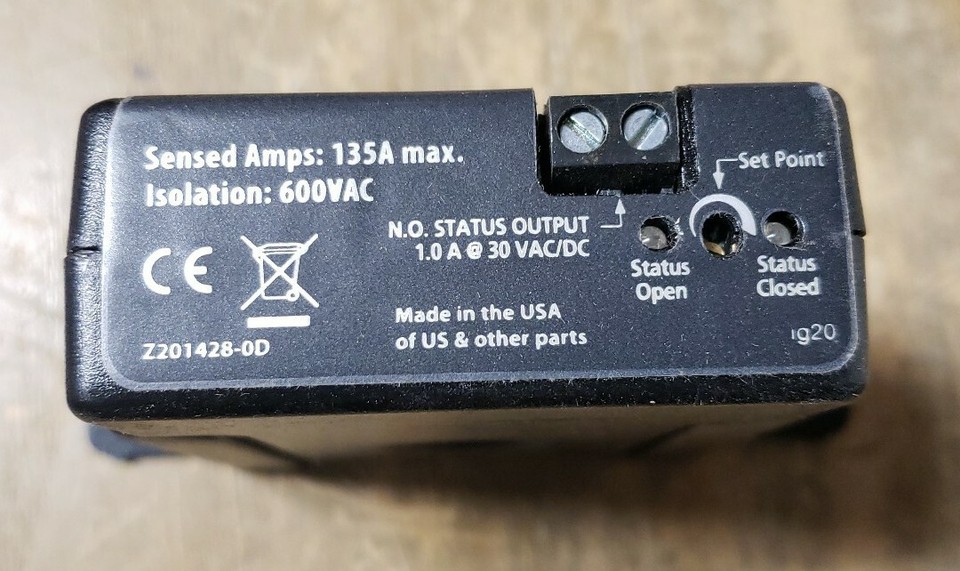 Veris Industries Hawkeye 708 Digital Current Switch 1Z-1816-B15 | eBay