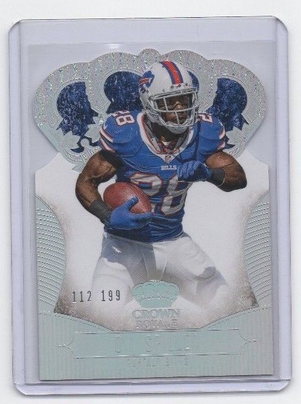 C.J. Spiller Limited Card # 112 / 199 Buffalo Bills 2013 Panini Crown ...