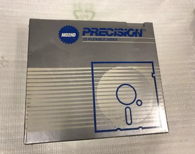 Brand New PRECISION MD2HD 10pcs pack FLEXIBLE DISKS | eBay Australia