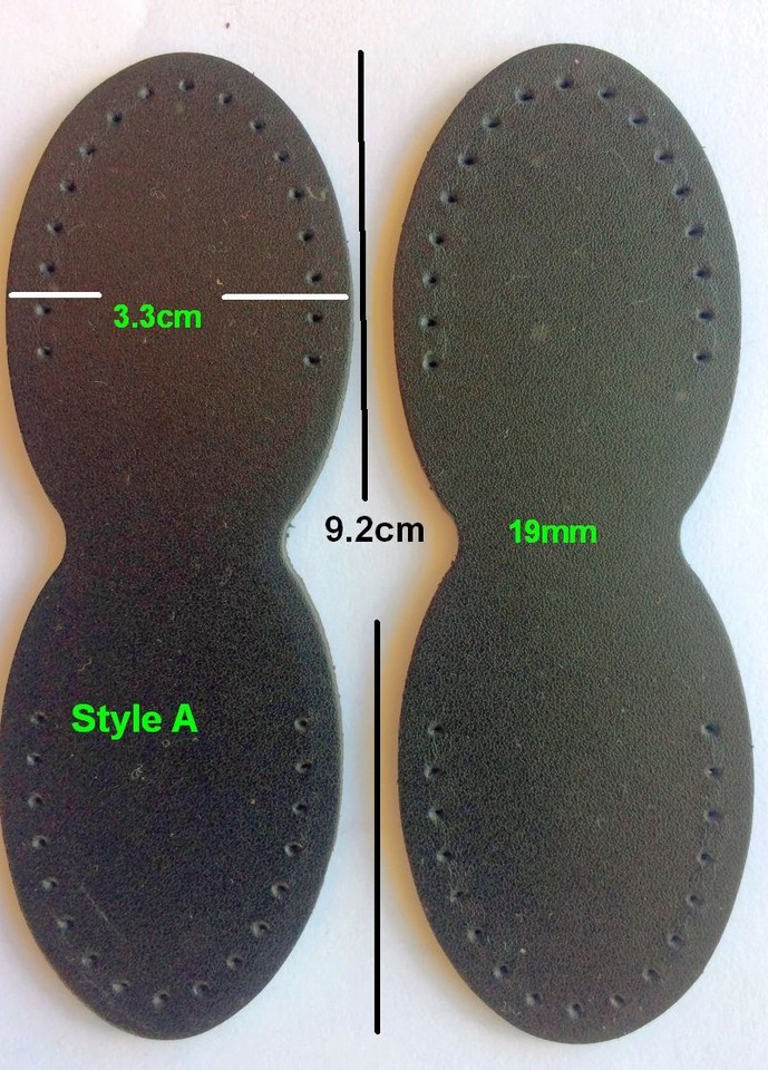10 Pairs DIY Black Leather Attachment Tabs Fits D-Rings Loops Bags ...