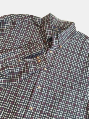 Brooks Brothers Blue Label Mens Plaid Shirt Size L | eBay