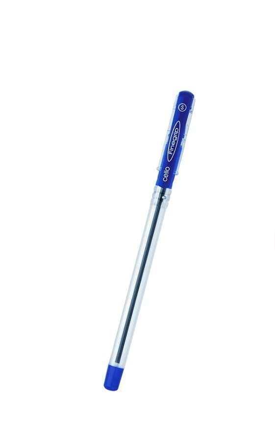 Pack of 50 Cello Fine grip 0.7 mm Blue Color Ball Point Pen Free ...