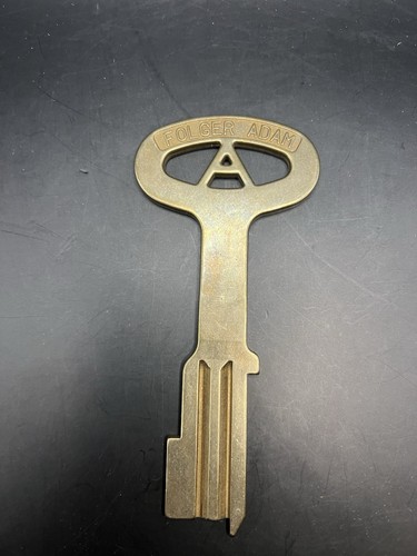 Folger Adam Vintage Jail Prison Key | eBay