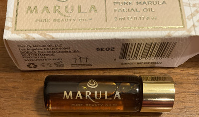Pure MARULA Facial Oil Beauty Pure Marula Mini Sample 0.17 Ounce Boxed ...