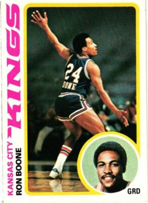 RON BOONE 1978-79 Topps Basketball #49 FREE SHIPPING B16R3S15P14 | eBay