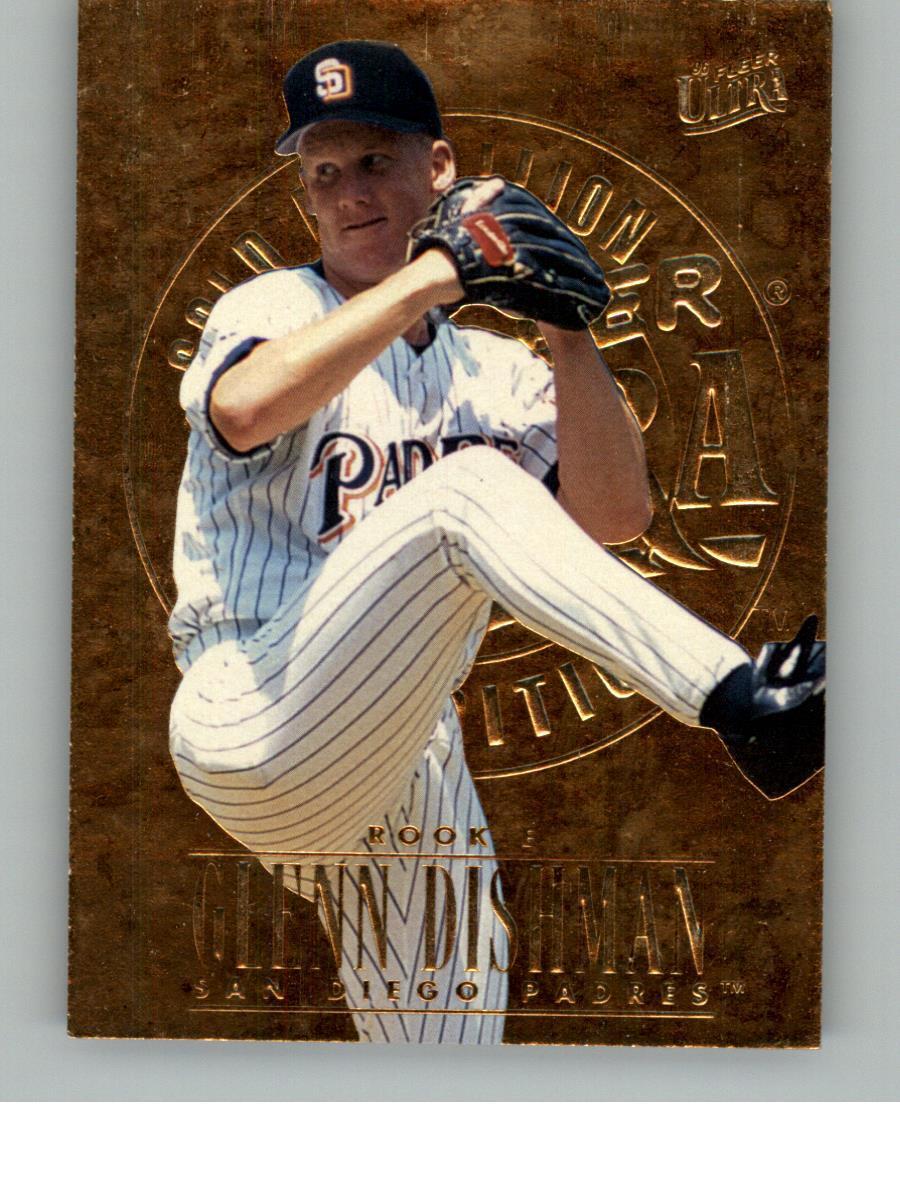 1996 Fleer Ultra Glenn Dishman 283 San Diego Padres Gold Medallion | eBay