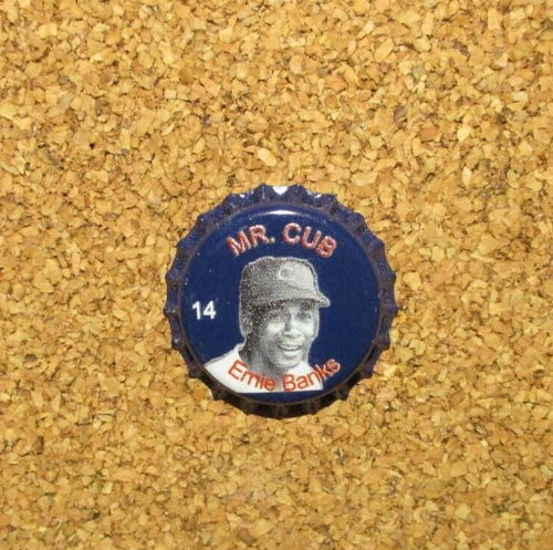 Mr. Cub Bottle Cap #14 Ernie Banks (Chicago Cubs) | eBay