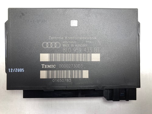 Audi A4 S4 2006 - 2008 Comfort Control Module CCM Anti Theft Locking ...
