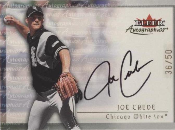 2001 Fleer Showcase - Autographics Joe Crede Gold /50 (AU) for sale ...