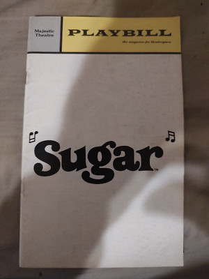 SUGAR BROADWAY PLAYBILL: 1972: ROBERT MORSE,TONY ROBERTS, CYRIL ...