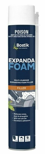 Bostik EXPANDA FOAM FILLER Moisture Resistant Seal *USA Brand- 500ml Or ...