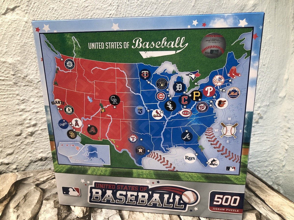 Baseball Teams Map