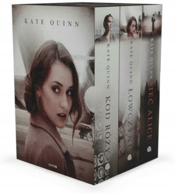 Kate Quinn - Kod rozy / Lowczyni / Siec Alice (polish books) | eBay
