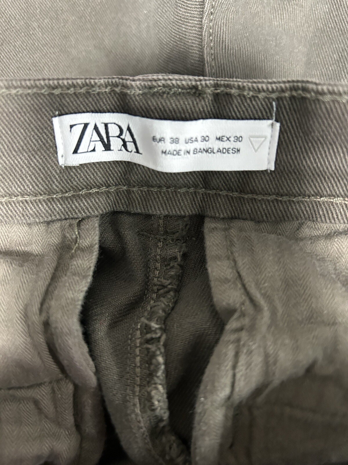 Zara Dark Green Jeans Pants (RN 77302) Size U.S. 30 Denim Wear | eBay