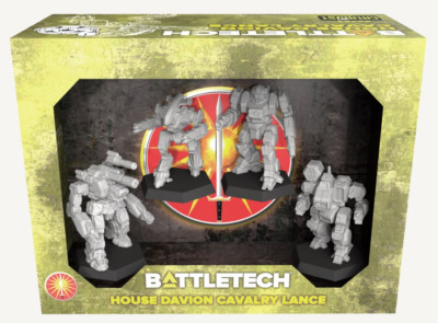 Battletech Miniature House Davion Battle Lance Box NEW NIP CAT 35783 | eBay