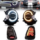LED Headlights + Smoked Tail Lights For 2007-2013 Mini Cooper R56/R57 ...