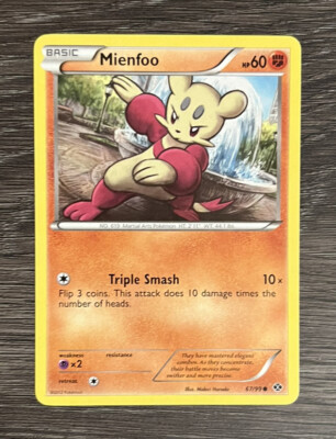 Mienfoo 67/99 - Next Destinies - Common - Pokemon Card TCG - LP | eBay