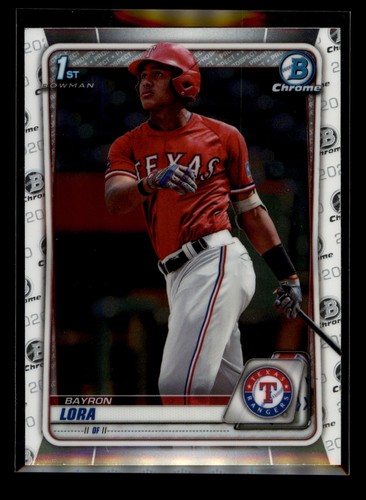 2020 Bowman Chrome Prospects #BCP-52 Bayron Lora Texas Rangers | eBay