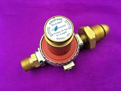 Adjustable Propane Gas Regulator 500 - 4000 mbar 3/8" LH Outlet Calor Gas Flogas | eBay
