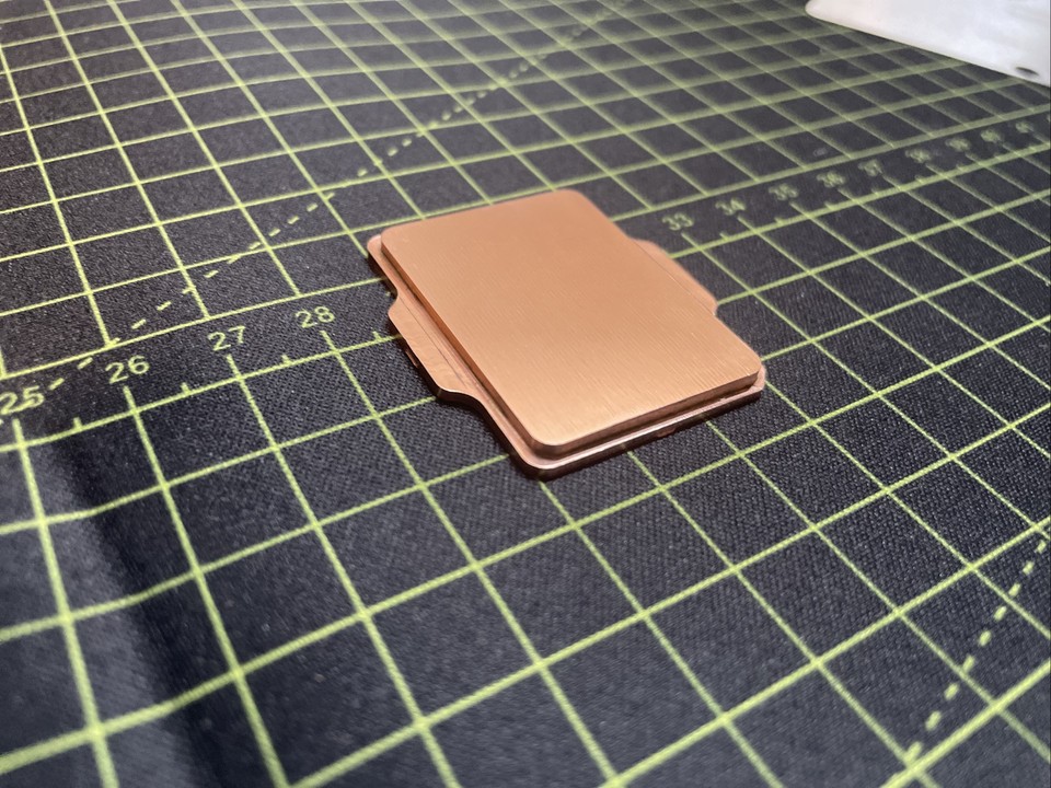 INTEL IHS LGA 1700 PURE COPPER HEAT SPREADER 14900K 13900K 12900K 12 ...