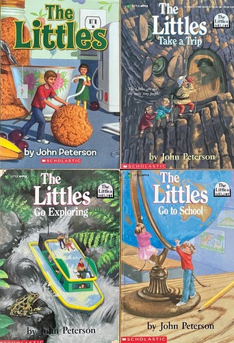 LOT OF 4 "THE LITTLES" SOFTCOVER CHAPTER BOOKS BY JOHN PETERSON | eBay
