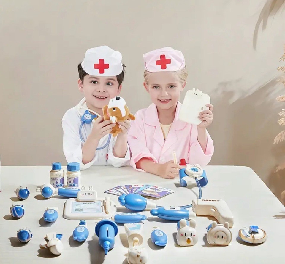 Pretend Play Doctor Play Sets For Boys Girls Kids Doctor Kit Toys/60PCS ...