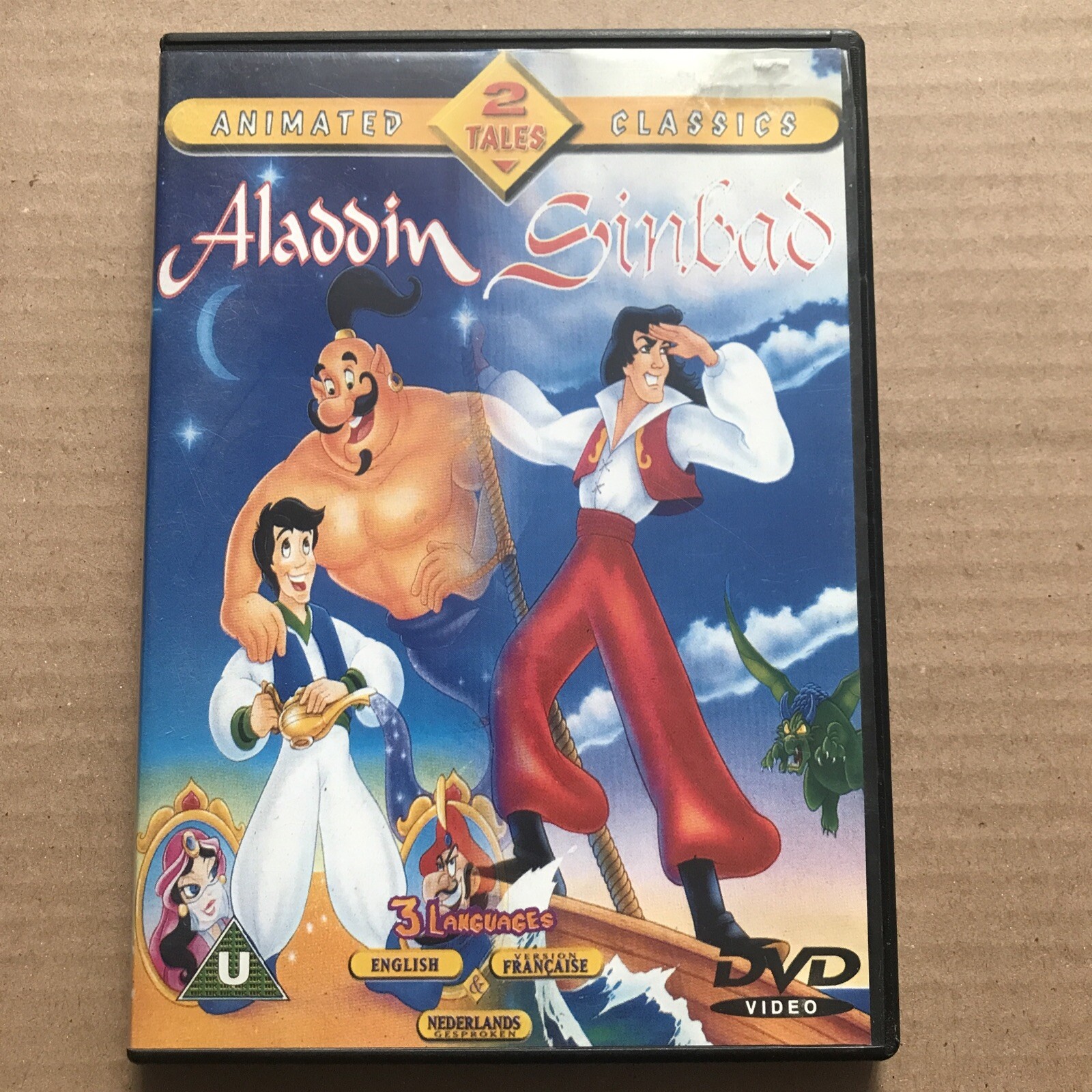 Aladdin+%2F+Sinbad+%28DVD%2C+2002%29+%28English%5CFrench%5CDutch%29 for ...