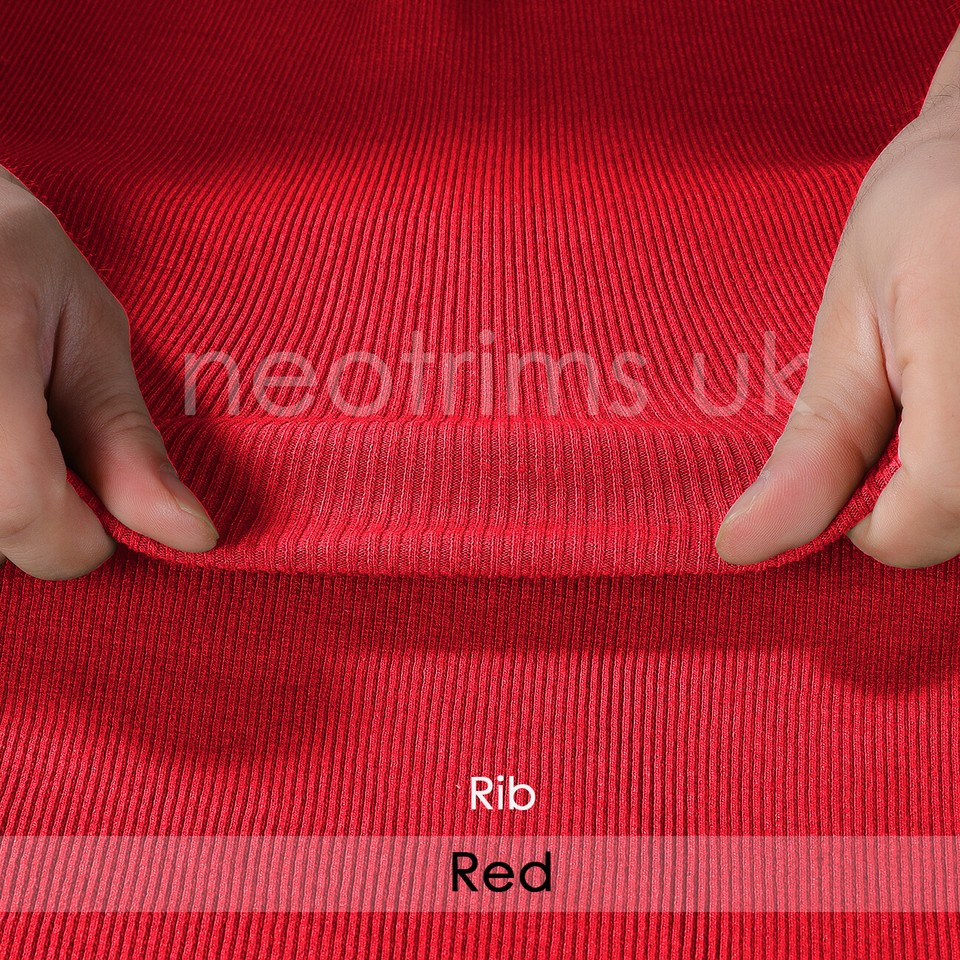 Rib Knit Trim Fabric,Ribbing Material For Cuffing Waistband,Stretch ...