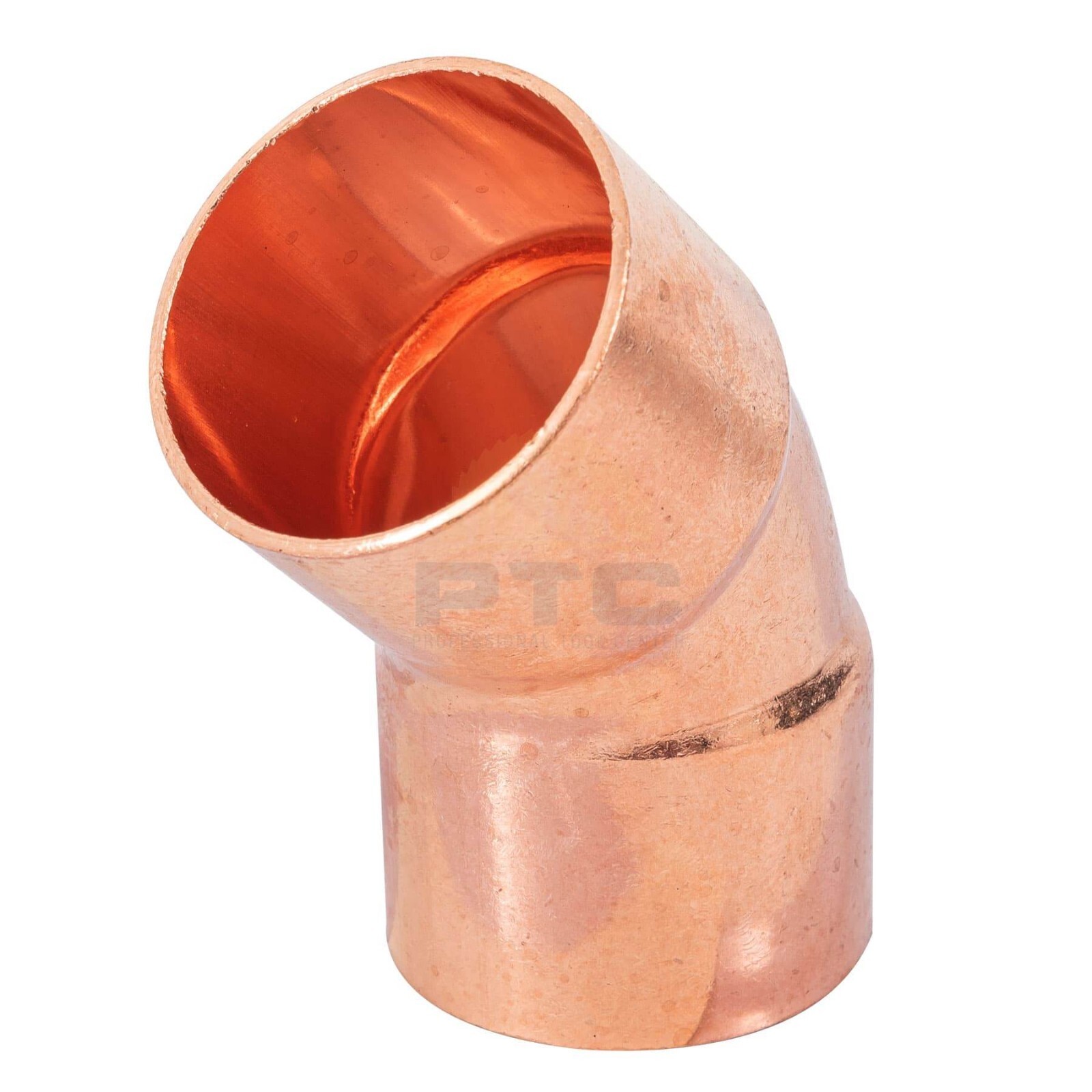 Foset CC-864 1-1/4" copper 45° elbow | eBay