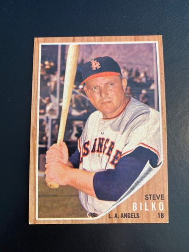1962 TOPPS BASEBALL #422 STEVE BILKO!! (WRINKLE) $1 SHIPPING!! | eBay