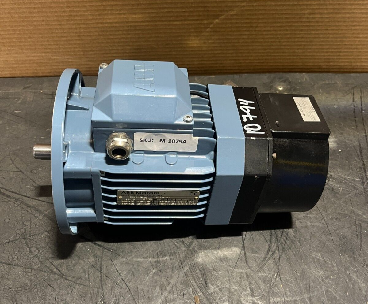 ABB Motors / M2VA80B-4 / 50B40255 / .8 (KW) / Electric Motor | eBay