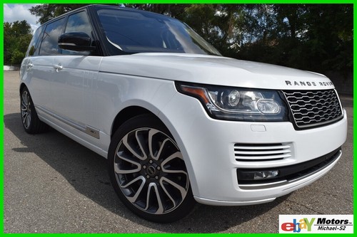 2016 Land Rover Range Rover AWD LWB SUPERCHARGED-EDITION(LONG WHEEL ...
