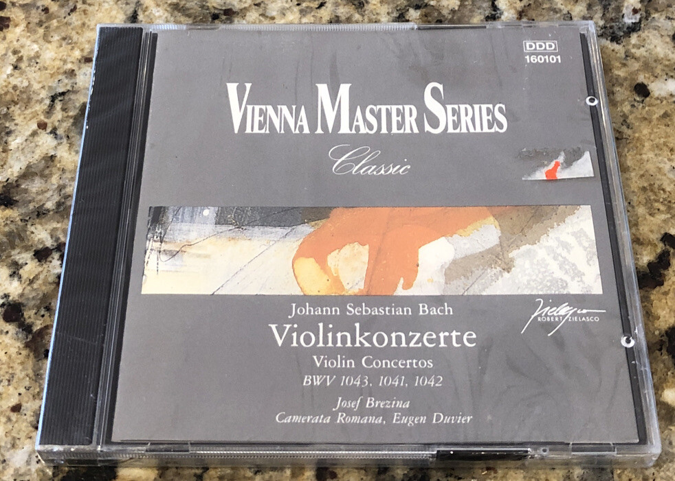 Johann Sebastian Bach- Vienna Master Series Classic Violinkonzerte CD ...
