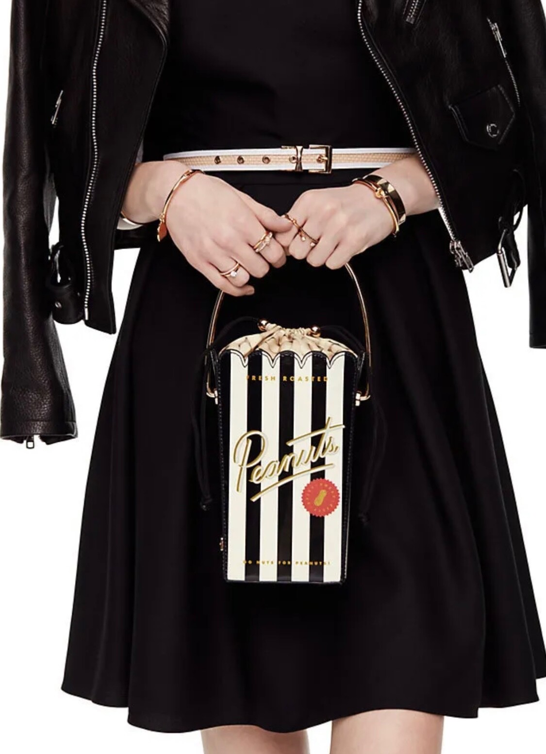 KATE SPADE FLAVOR OF THE MONTH PEANUTS CLUTCH BAG 2+ DISCOUNT | eBay