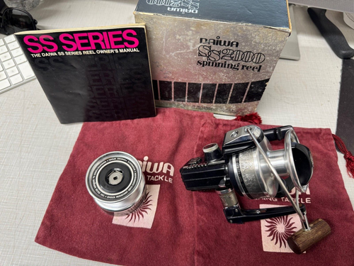 NEW Daiwa SS 2000 Spinning Reel Limited Edition Vintage Made in Japan ...