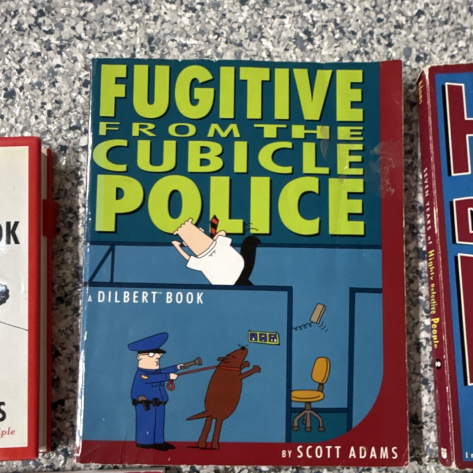 Dilbert Comic Book Lot of 7 by Scott Adams Softcover Featuring Dilbert ...