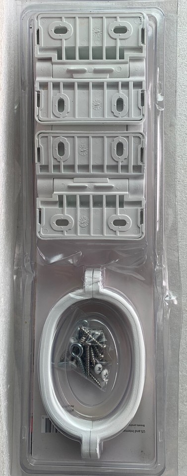 Screen Tight White Finish Heavy Duty Screen Door Gate Poly Hardware Kit ...