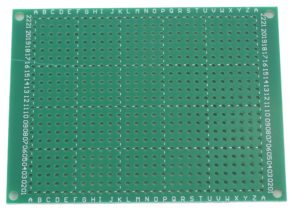 2/10 pcs Single Sided Universal PCB Proto Prototype Perf Board 6*8 6x8 ...