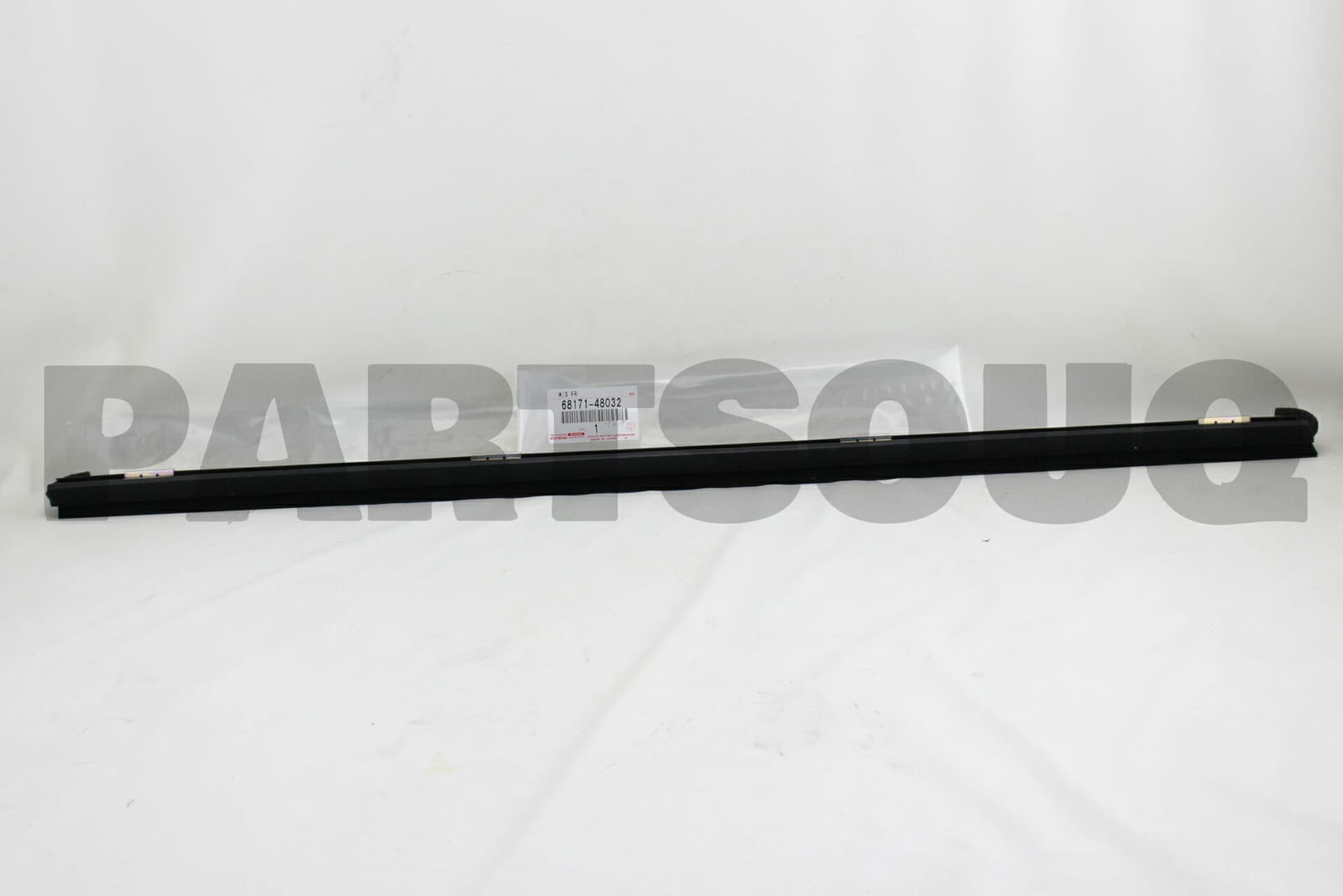 6817148032 Genuine Toyota WEATHERSTRIP, FRONT DOOR GLASS, INNER RH ...