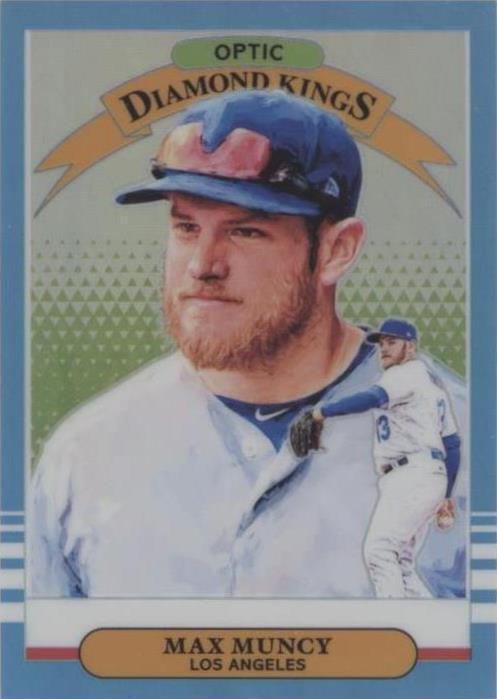 2019 Panini Donruss Optic - Diamond Kings Max Muncy #26 Carolina Blue ...