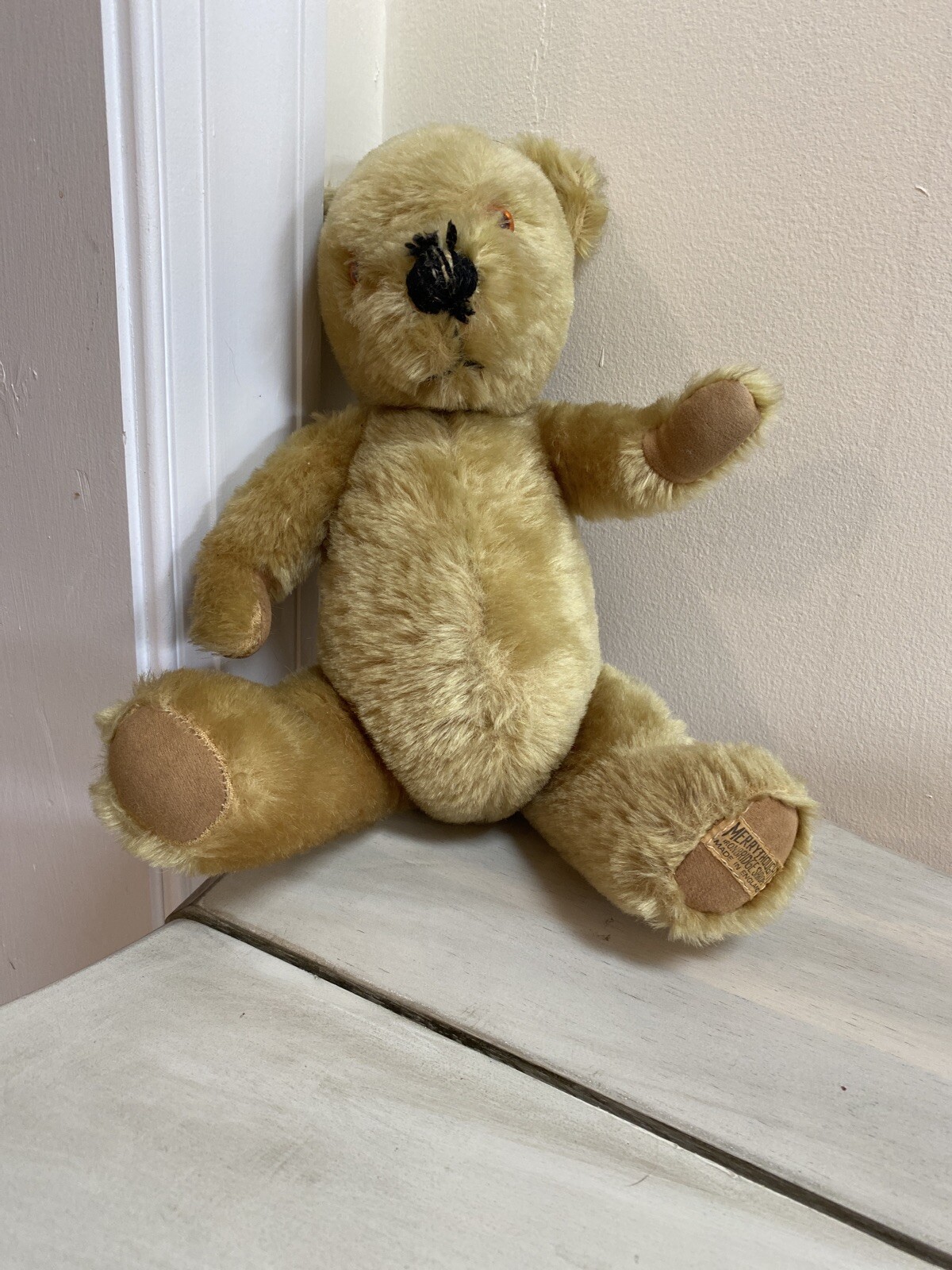 Merrythought Ironbridge Shrops Vintage Bear - Vintage | eBay