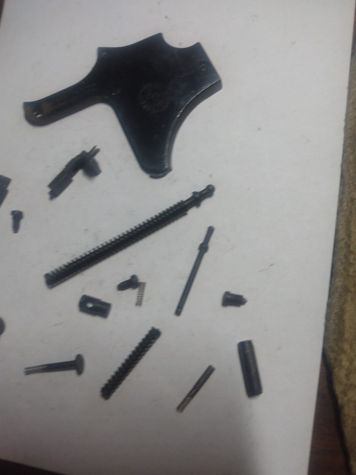 Taurus 607 357mag side plate bolt mainspring rod bar rebound pins ...