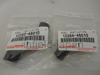 Genuine Toyota 94-98 Supra Breather Ventilation Hoses 12263-46010 / ...