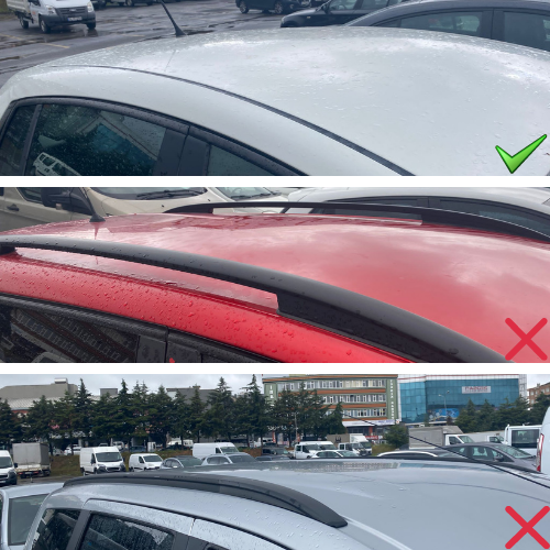 Bare Roof Rack Cross Bars Set for Hyundai Ioniq 5 2022-2023 -2 Cross ...