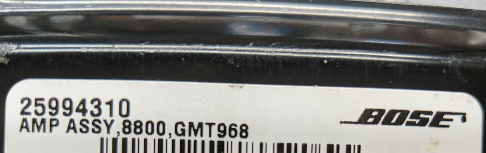 25994310 *REMANUFACTURED* Traverse Acadia Outlook amplifier w/ CORE ...