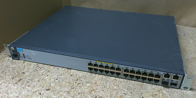 HP J9625A 2620-24 PoE+ 24Port 10-100 Managed L3 PoE Switch With Rack ...